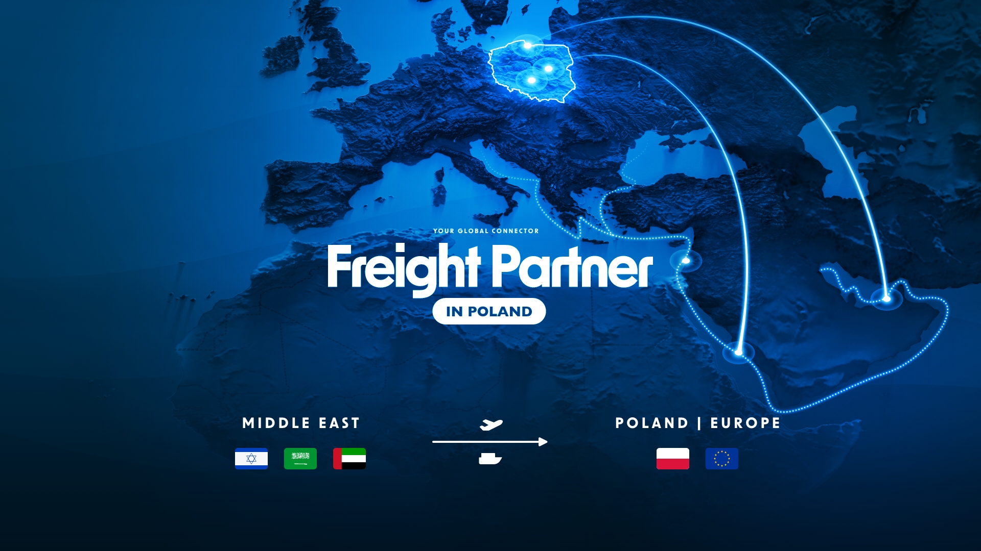 Middle East 🛬 🚢 transport to Poland 🇵🇱 Europe 🇪🇺 | Freight Partner in ...